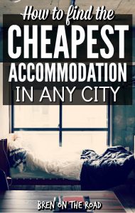 How To Find Cheap Accommodation